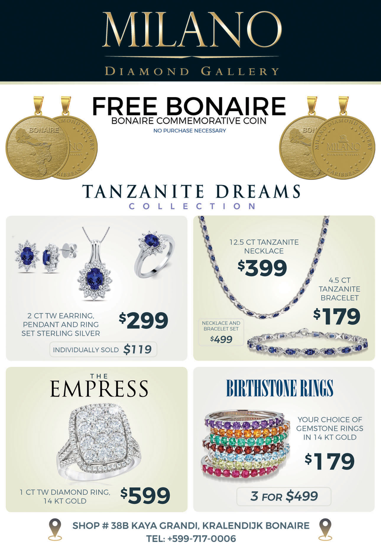 milano-diamond-gallery - Caribbean Islands Maps and Guides